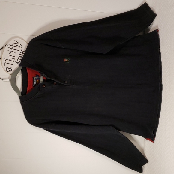 Ralph Lauren Chaps | Shirts | Ralph Lauren Chaps Mens Gray Henley Long ...